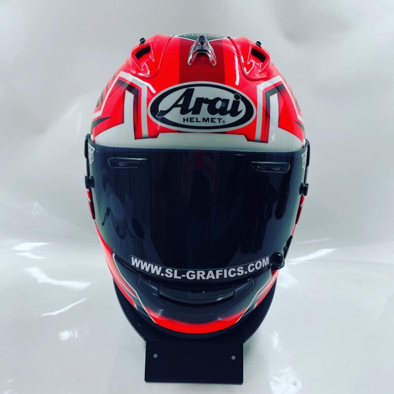 Arai RX-7v Racing "Ducati Joop" - SLGrafics - Helmet design, Helmet ...
