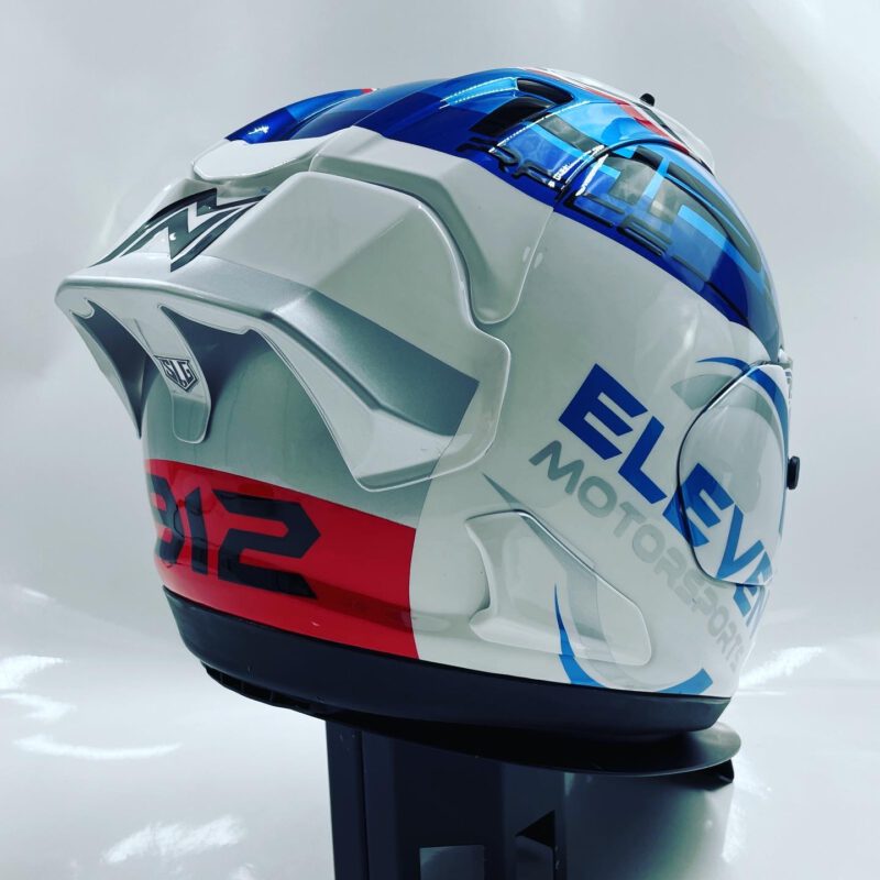 Arai RX-7v Racing "Eleven Motorsports" - SLGrafics - Helmet design ...
