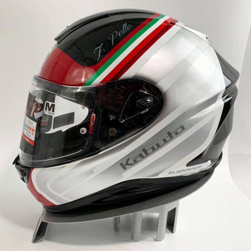 Kabuto "Honda" helmet - SLGrafics - Helmet design, Helmet painting ...