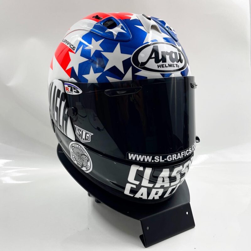 Arai RX-7 Corsair-V Brandon Paasch 2021 v2 - SLGrafics - Helmet design ...