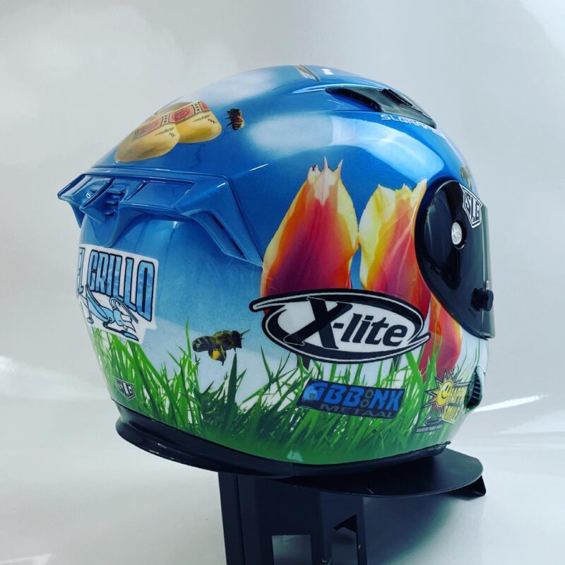 Jasper Iwema 2021 "Assen Special" - SLGrafics - Helmet design, Helmet ...